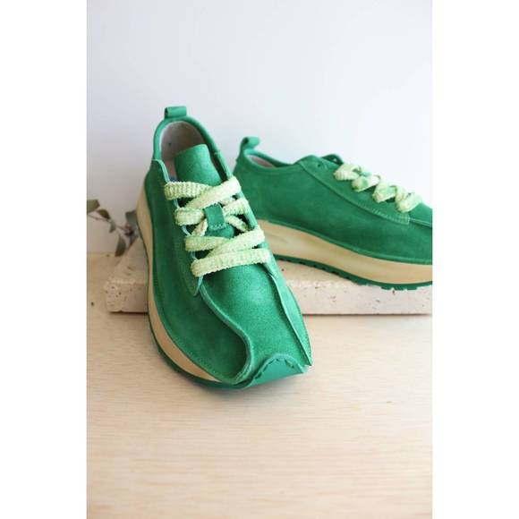 MOMA SHOES | Shoes | New Moma Shoes Womens Rain Sneaker In Aloe | Poshmark